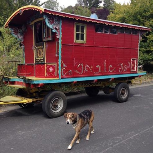 Life in a Magical Vardo-Style Caravan | The Shelter Blog